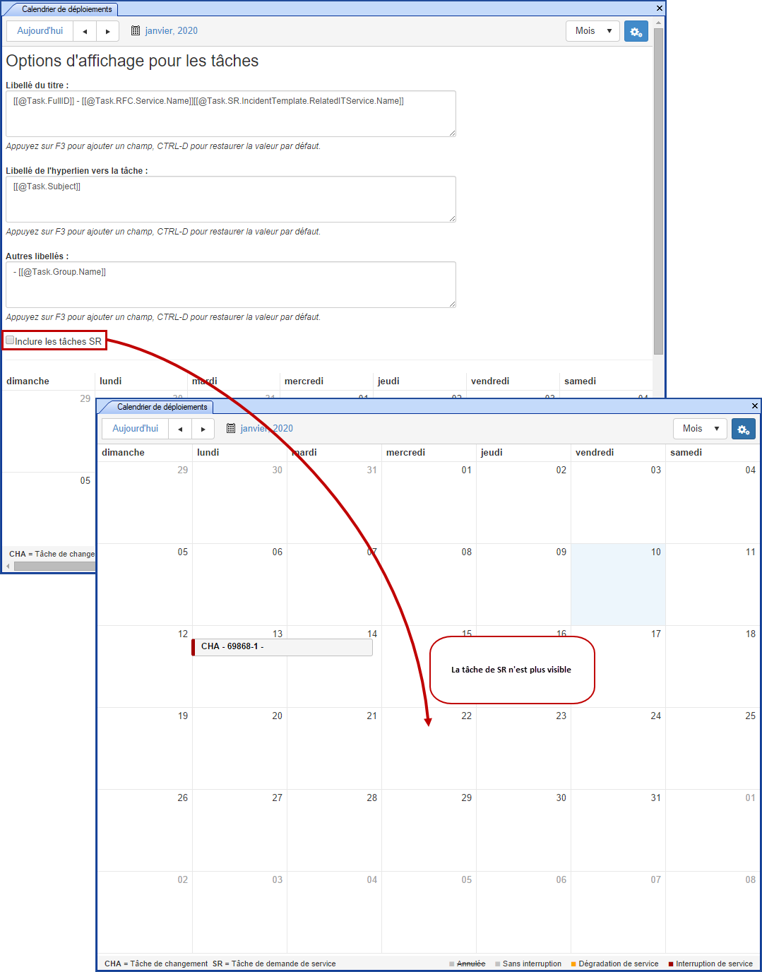 Calendrier de déploiements | Doc - Octopus