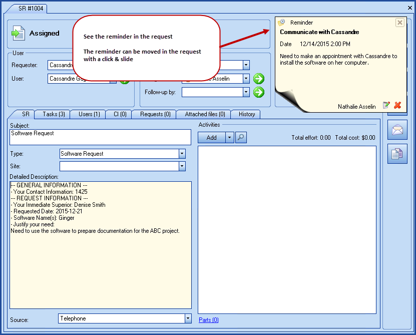Reminders Management | Octopus Module | Doc - Octopus