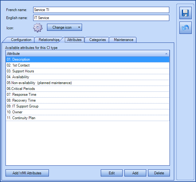 Using the "IT Service" CI Type | Doc - Octopus